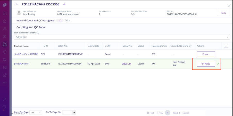 WMS User Manual - 18th April, 2023 – Anchanto