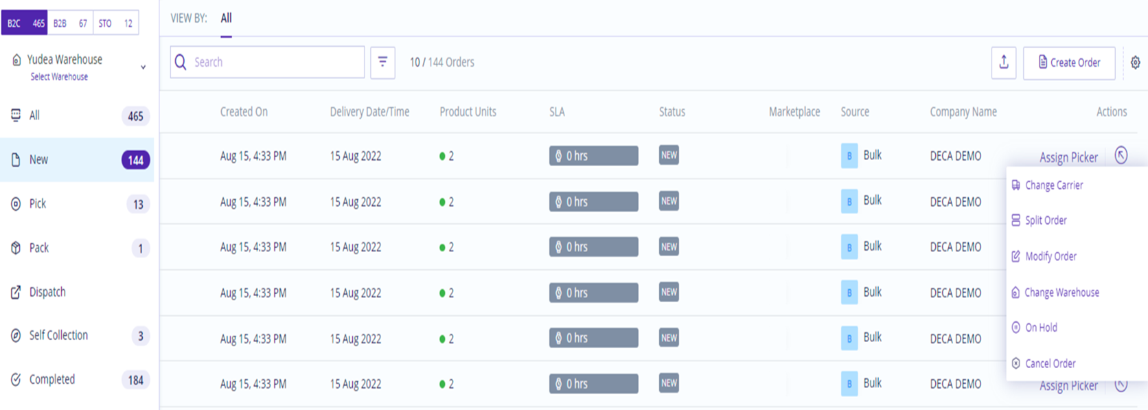 How to cancel the order in WMS 3.0? – Anchanto