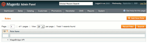How to get API keys for Magento 1.x? – Anchanto