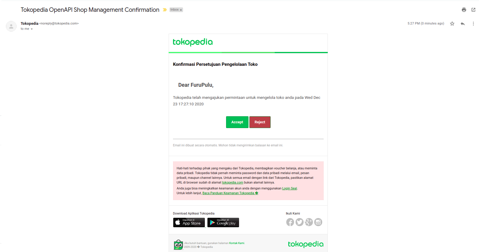 Guidelines to Integrate Tokopedia with SelluSeller – Anchanto