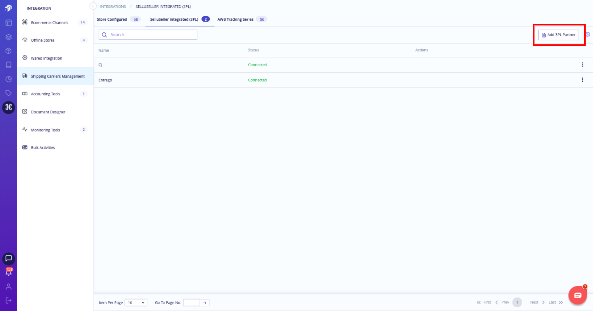 How to connect/configure Line Clear Express as a last mile carrier in ...