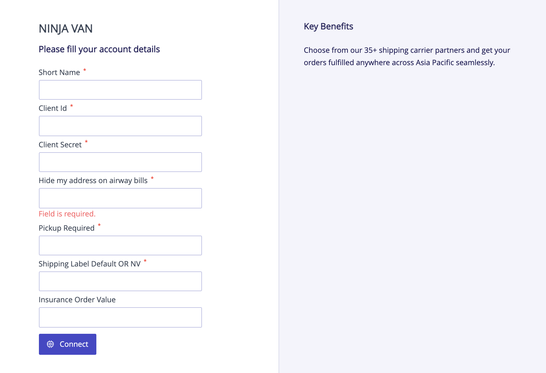 How to connect/configure Ninjavan as a last mile carrier in Anchanto ...