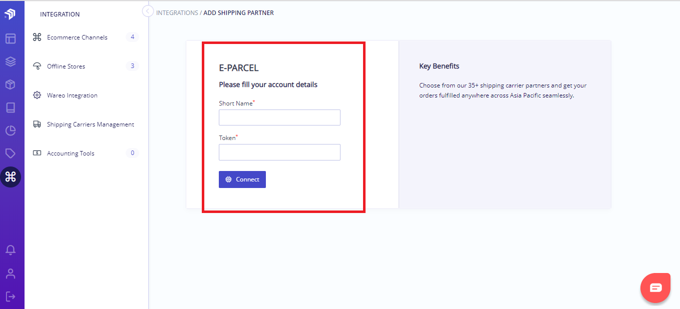 How to Connect / Configure eParcel as Last-mile Carrier? – Anchanto