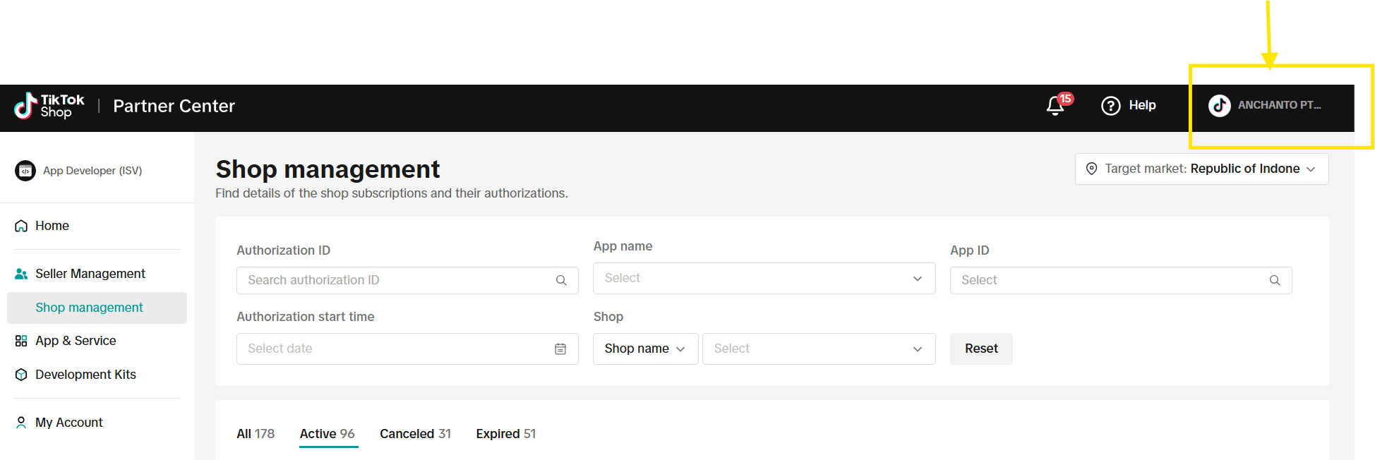 Tokopedia (2025) Shop Integration with Anchanto OMS – Anchanto